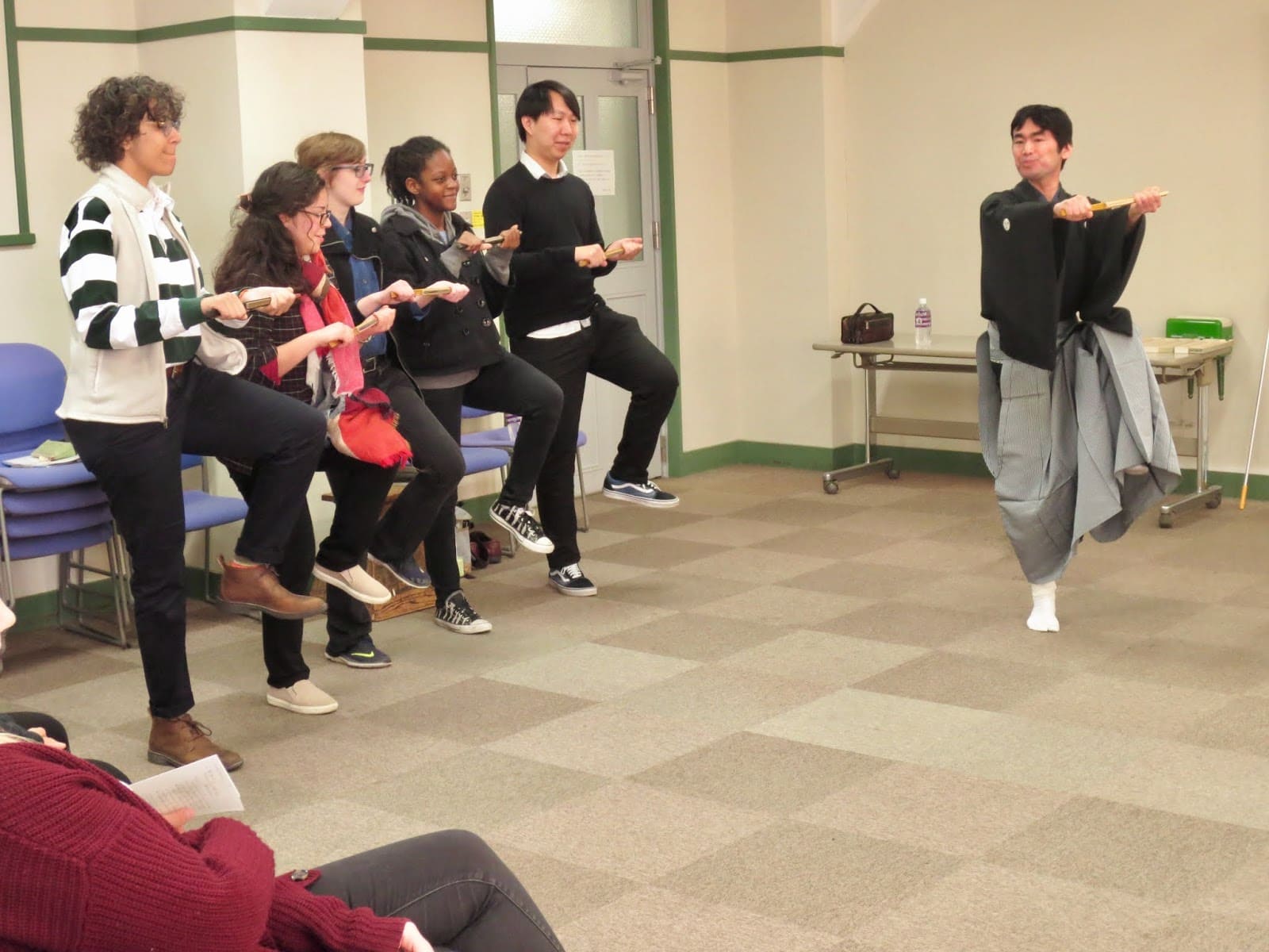 Kyogen Workshop – AKP | Study Abroad in Kyoto