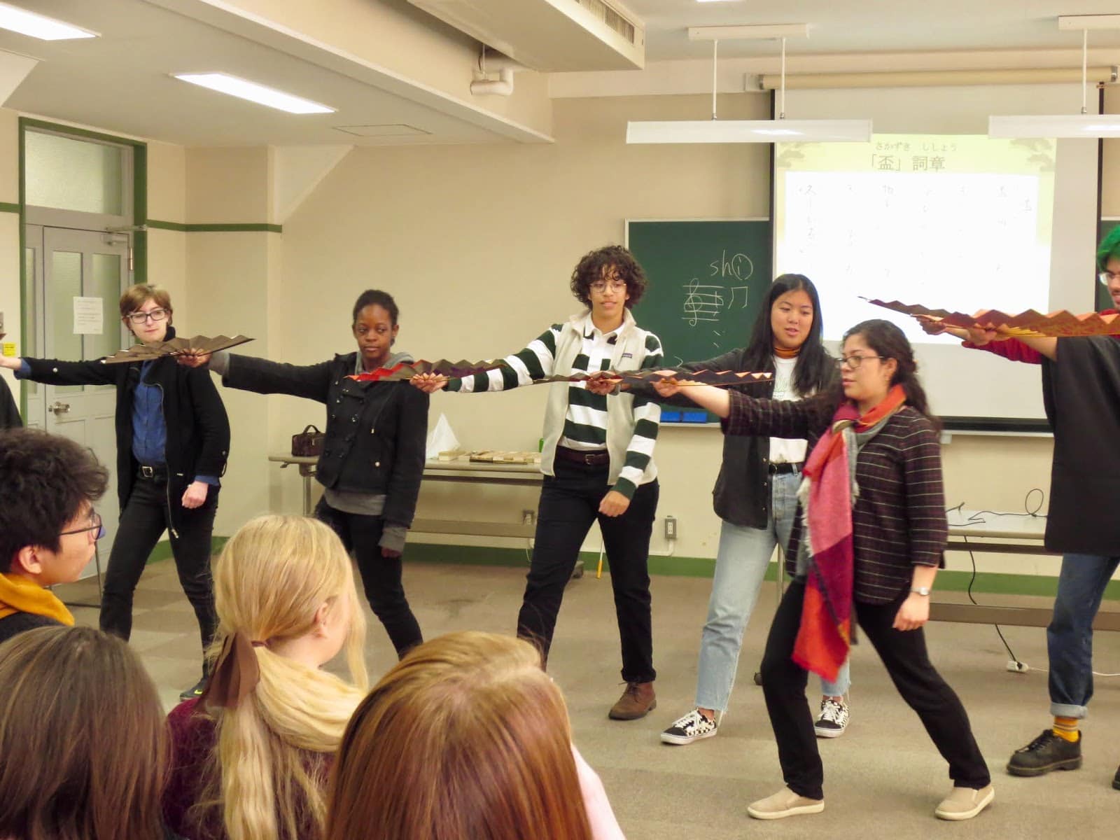 Kyogen Workshop – AKP | Study Abroad in Kyoto