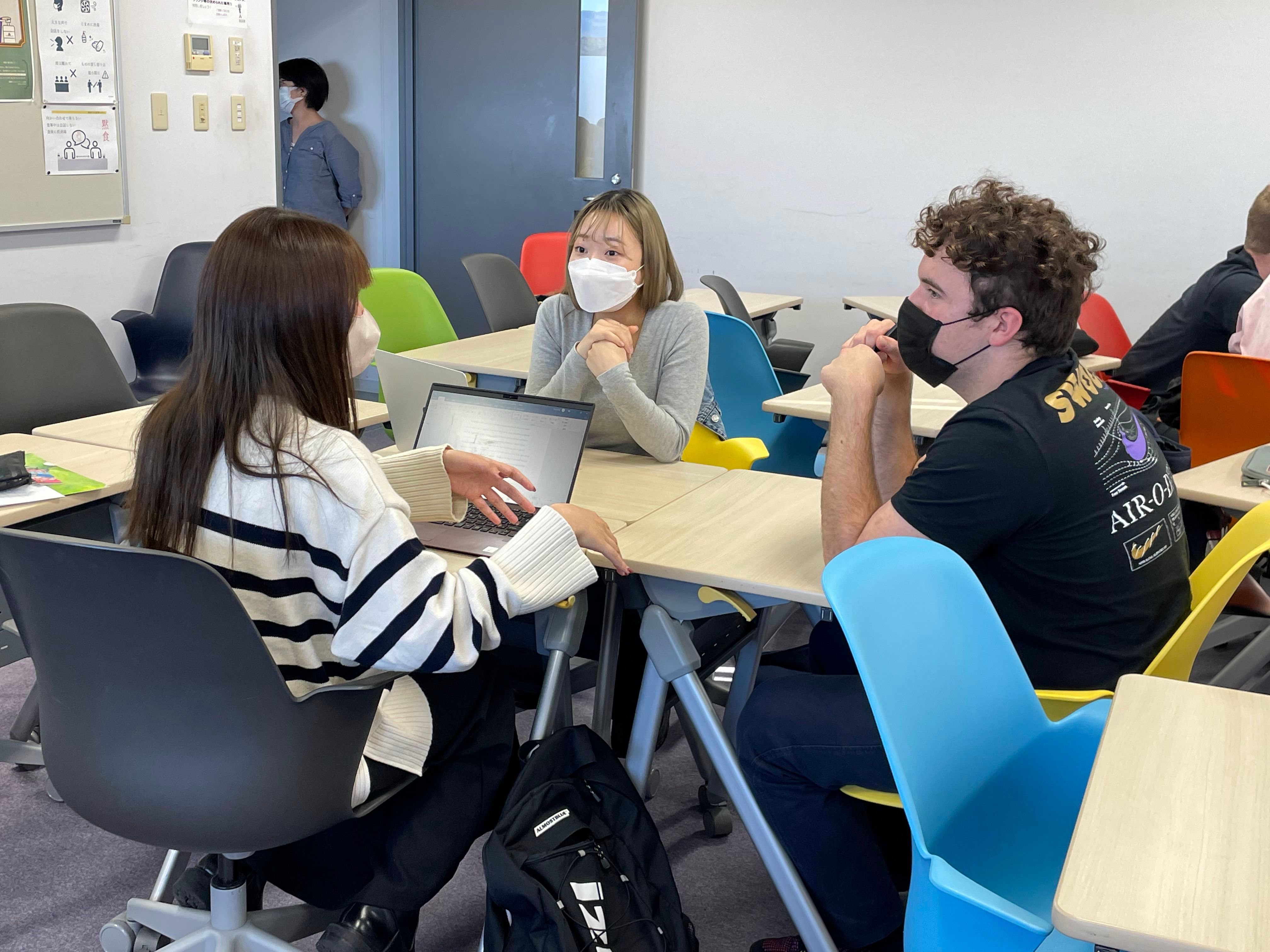 Helping out with Doshisha Women’s College “Public Speaking Class” – AKP ...